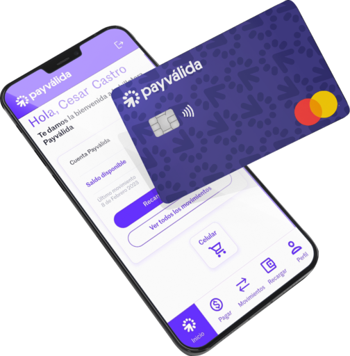 Tarjeta de Crédito Payvalida AV Villas