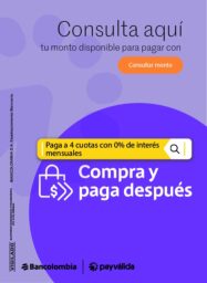 Compra y paga después con Bancolombia - Payválida